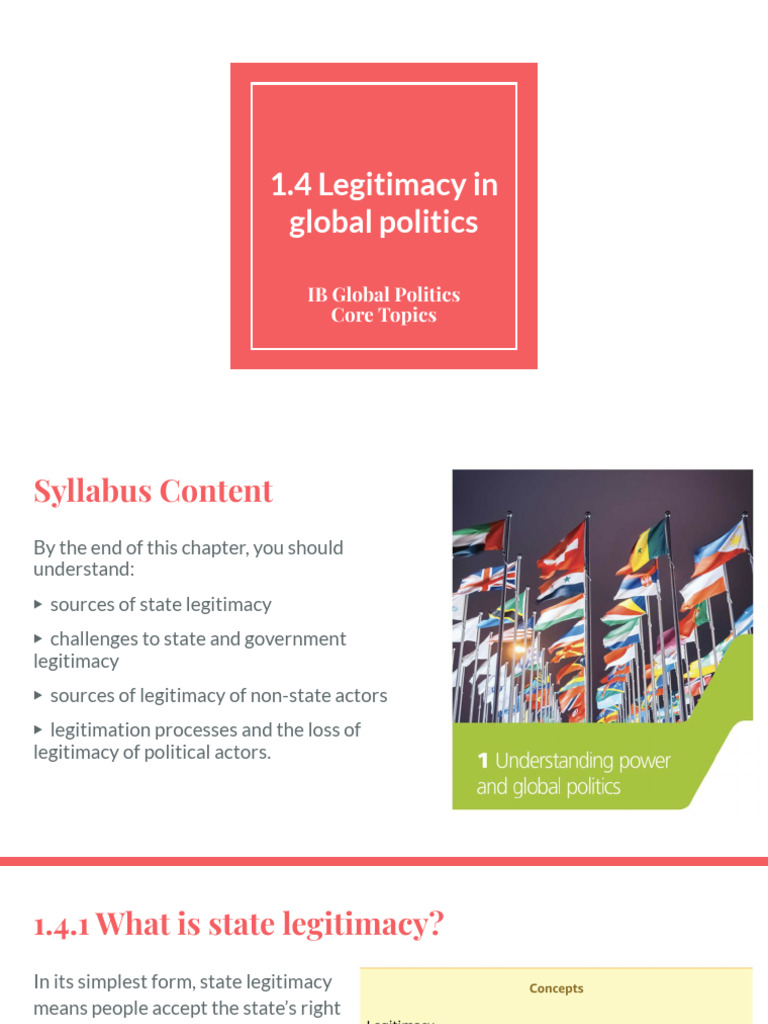 Understanding State Legitimacy in Politics | PDF | Democracy ...