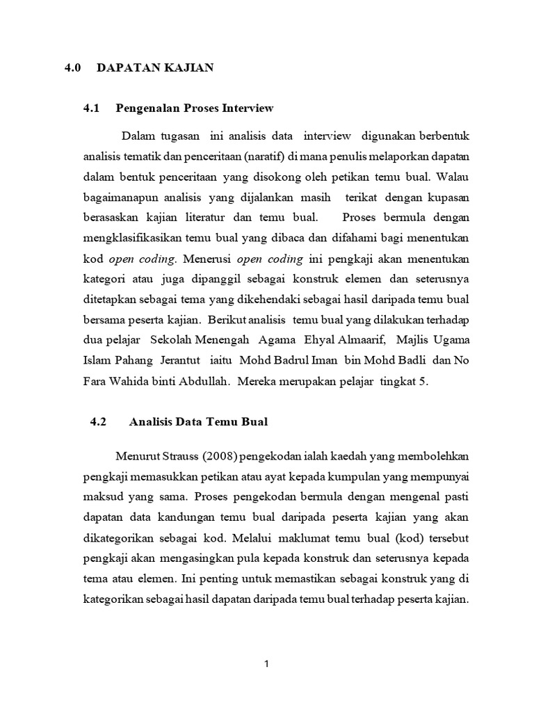 Z Proses Temu Bual | PDF