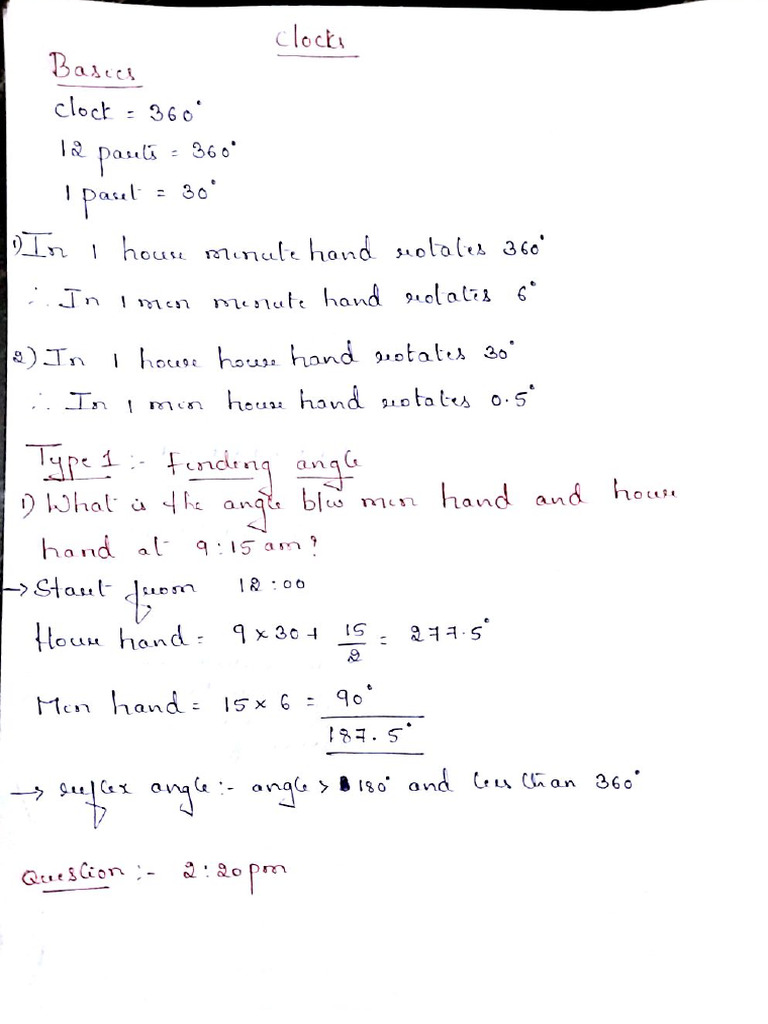 Clocks | PDF