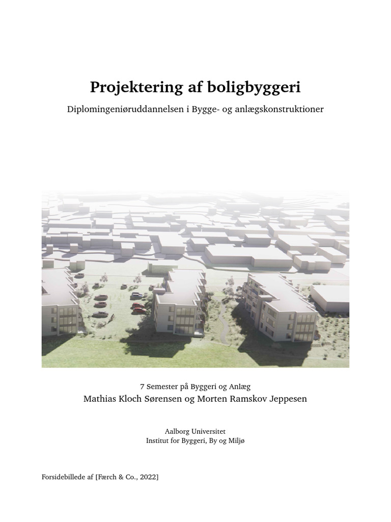 Projektering Af Boligbyggeri | PDF