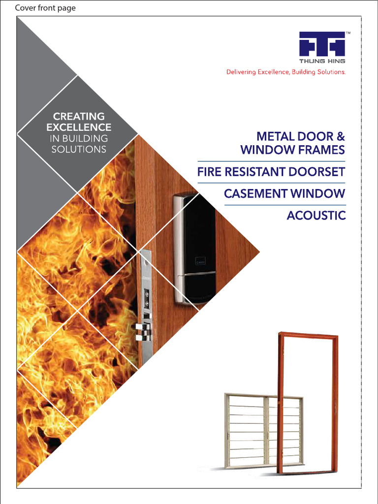 THI Door Window Frame Catalogue 2020 - Compressed | PDF