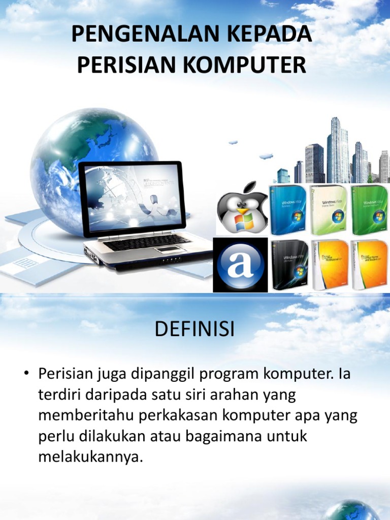 Pengenalan Kepada Perisian Komputer | PDF