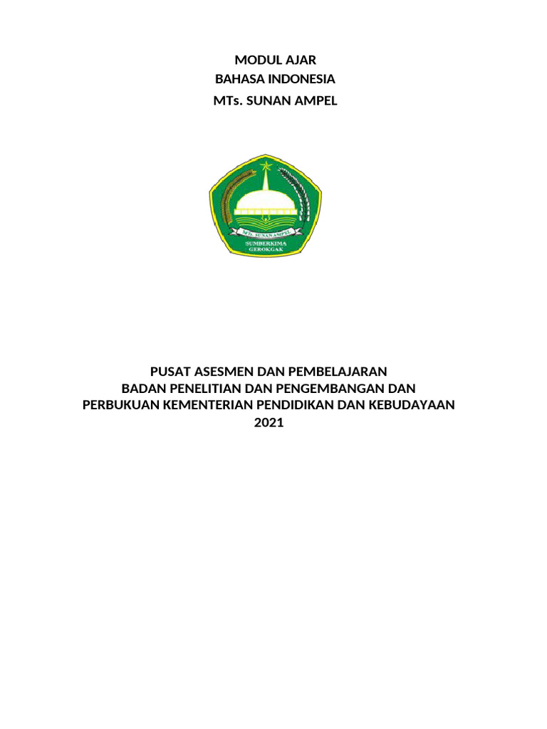 00.1 Cover Ma Pjok SMP Fase D Kelas Ix - 20-06-2021 | PDF