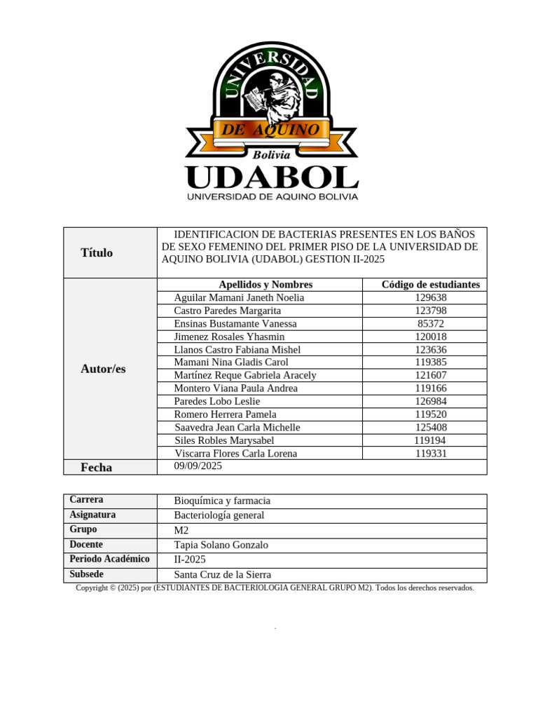 Proyecto - Bacterio - Corregido 000 | PDF | Las bacterias | Bacterias Gram-negativo