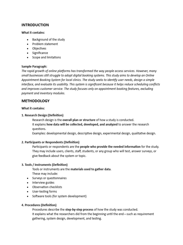 Imrad Format | PDF | Usability | Methodology