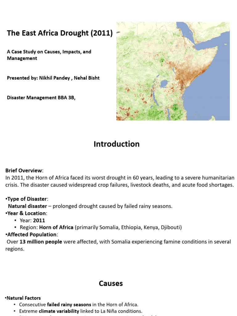 disaster management | PDF | Drought | Famine