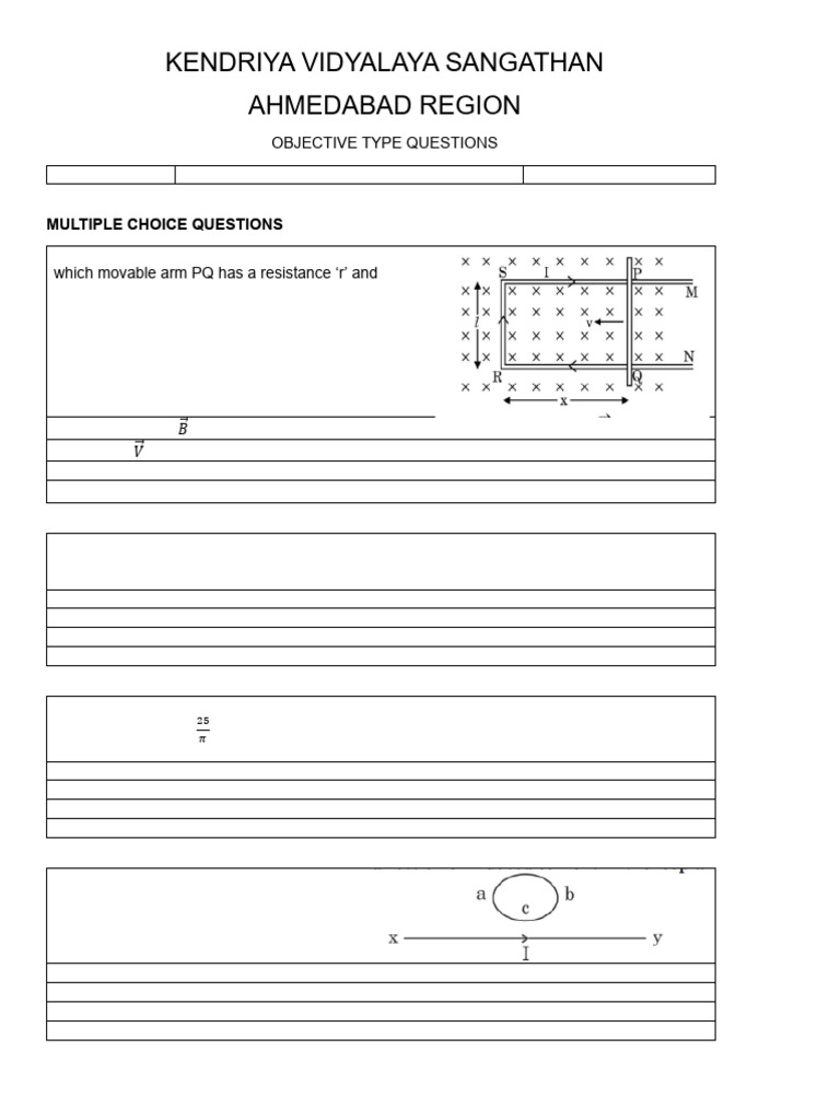 Emi mcq | PDF | Inductance | Electromagnetic Induction