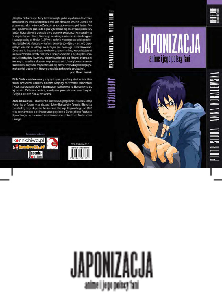 Piotr Siuda Anna Koralewska Japonizacja Anime I Jego Polscy Fani1 | PDF