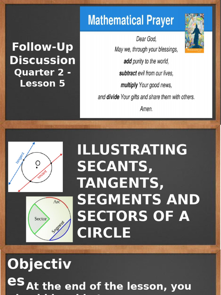 Circle Geometry: Secants & Tangents | PDF | Tangent | Circle