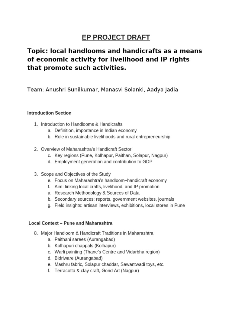 EP Project 2 Draft | PDF | Entrepreneurship | Startup Company