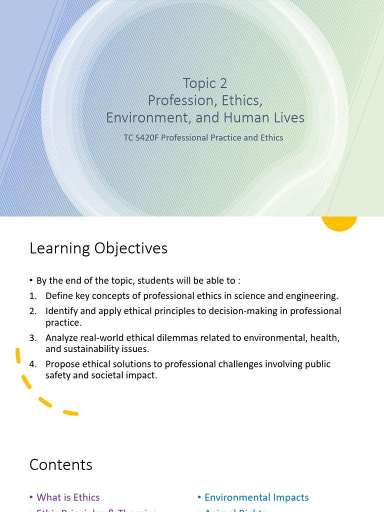 Professional Ethics in Science and Engineering | PDF | Profession | Safety