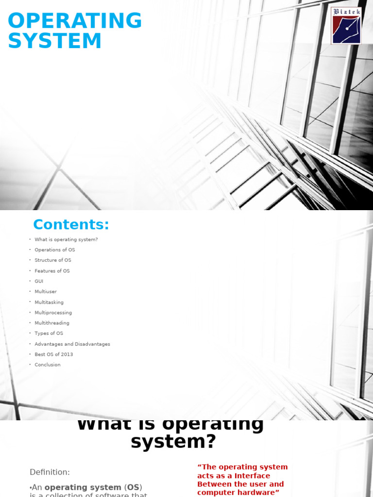 os types | PDF | Operating System | Network Interface Controller