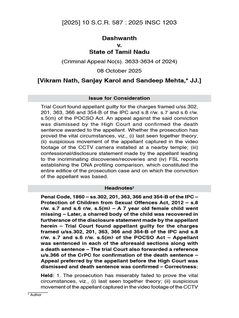 Section 498 SC Judgement Case | PDF | Prosecutor | Discovery (Law)