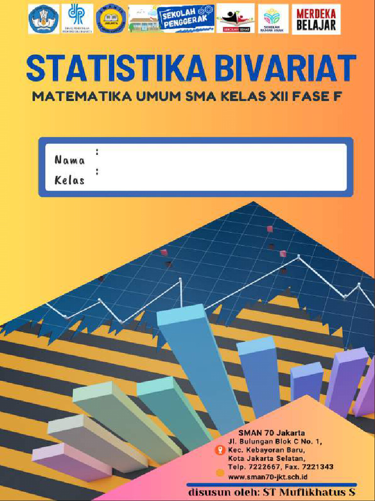 9717 Statistika Bivariat Fase F Kelas XII | PDF