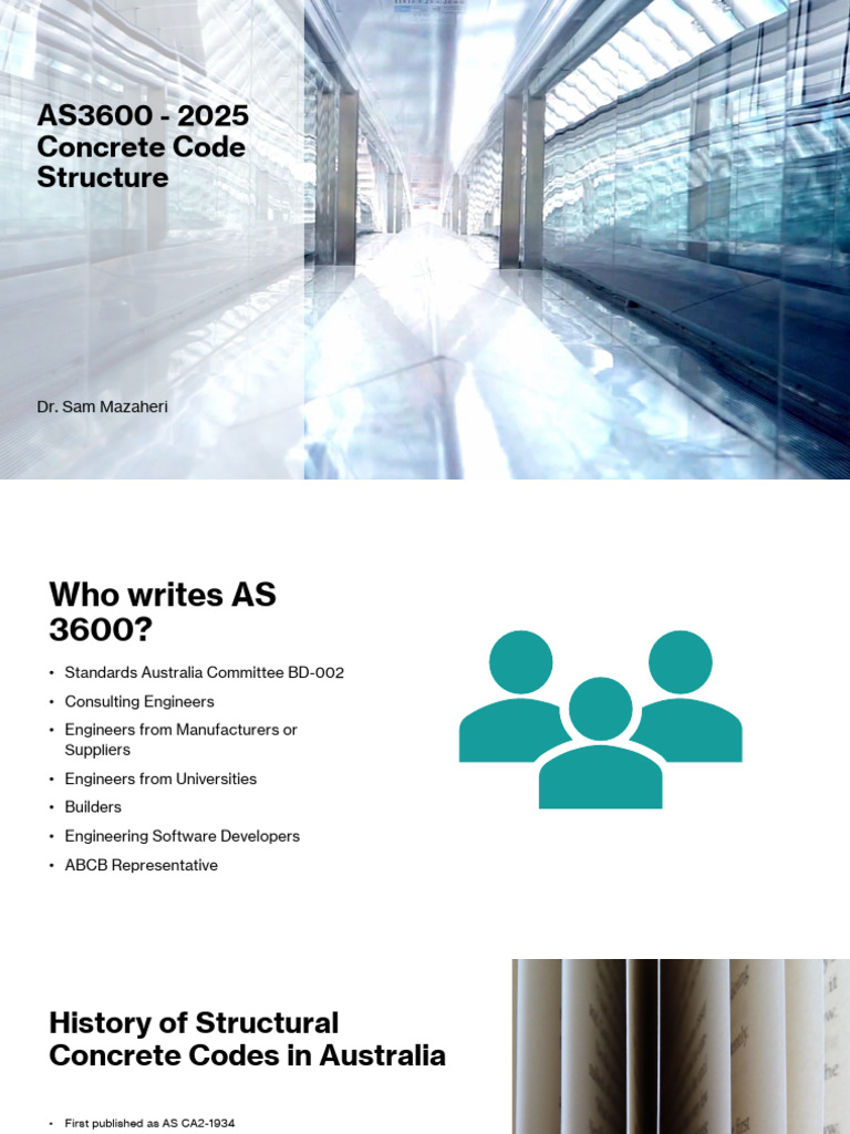 AS3600-2025 Concrete Code Overview | PDF | Concrete | Reinforced Concrete