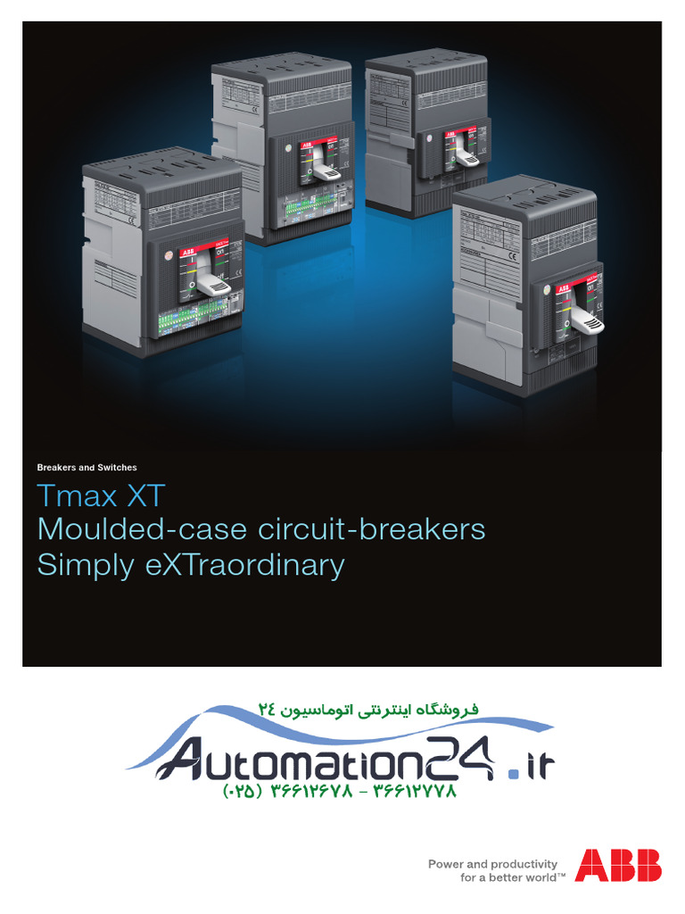 Tmax XT Circuit Breakers Overview | PDF | Electrical Engineering ...