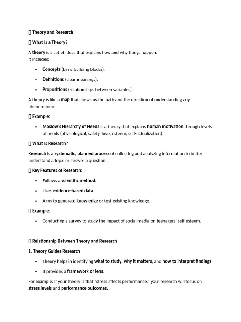 Unit I research | PDF | Hypothesis | Sampling (Statistics)
