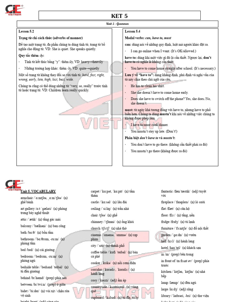 KET 5 | PDF
