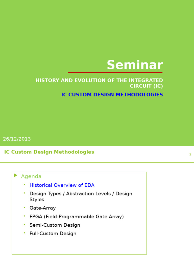 0.Chap0_IC Design Methodologies | PDF | Field Programmable Gate Array | Integrated Circuit