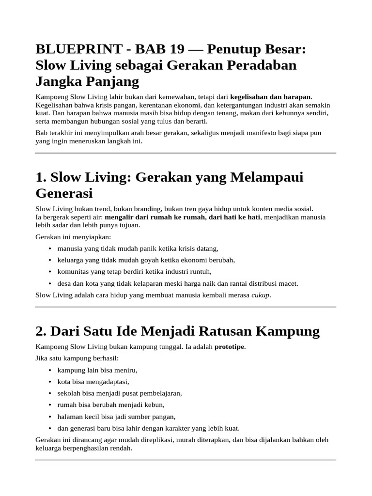 Blueprint - Bab 19 Penutup Besar | PDF