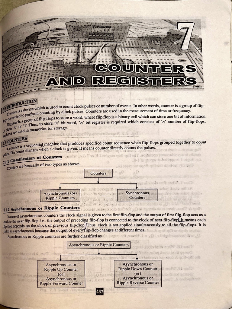 Counters and Registers | PDF