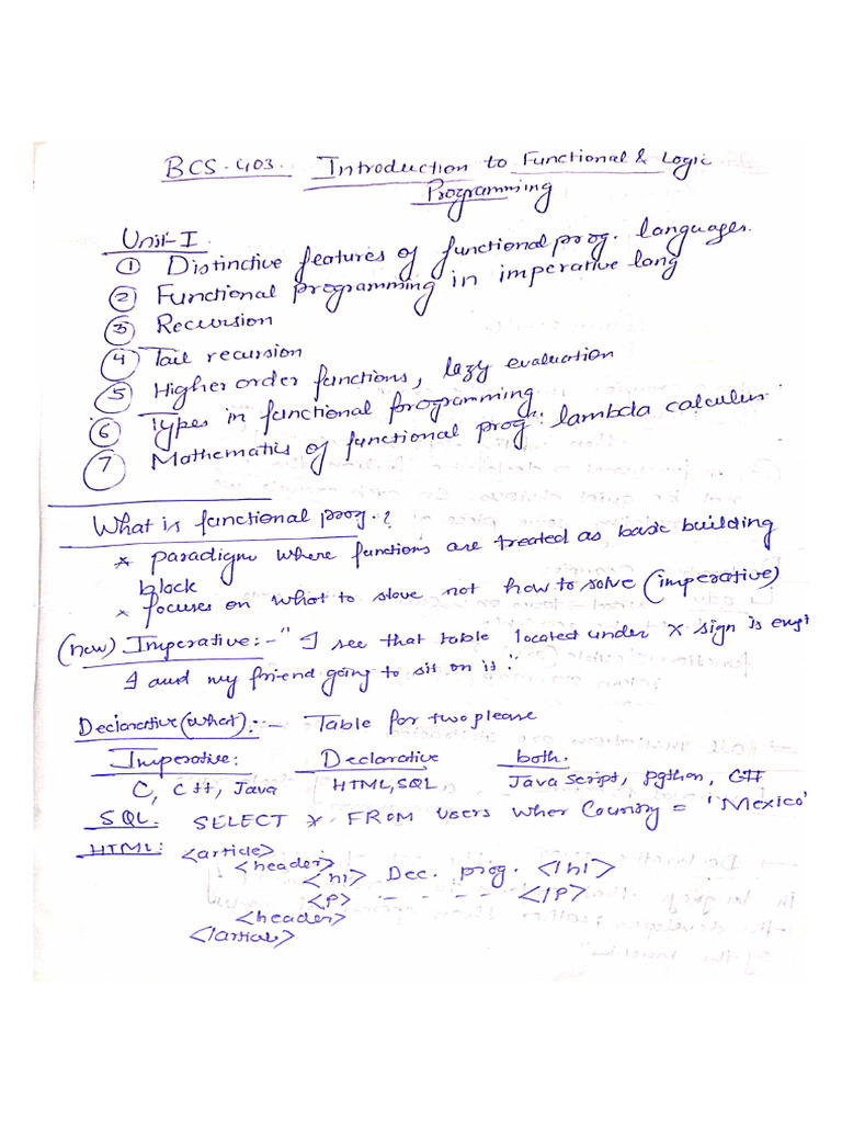 Functional Programming | PDF