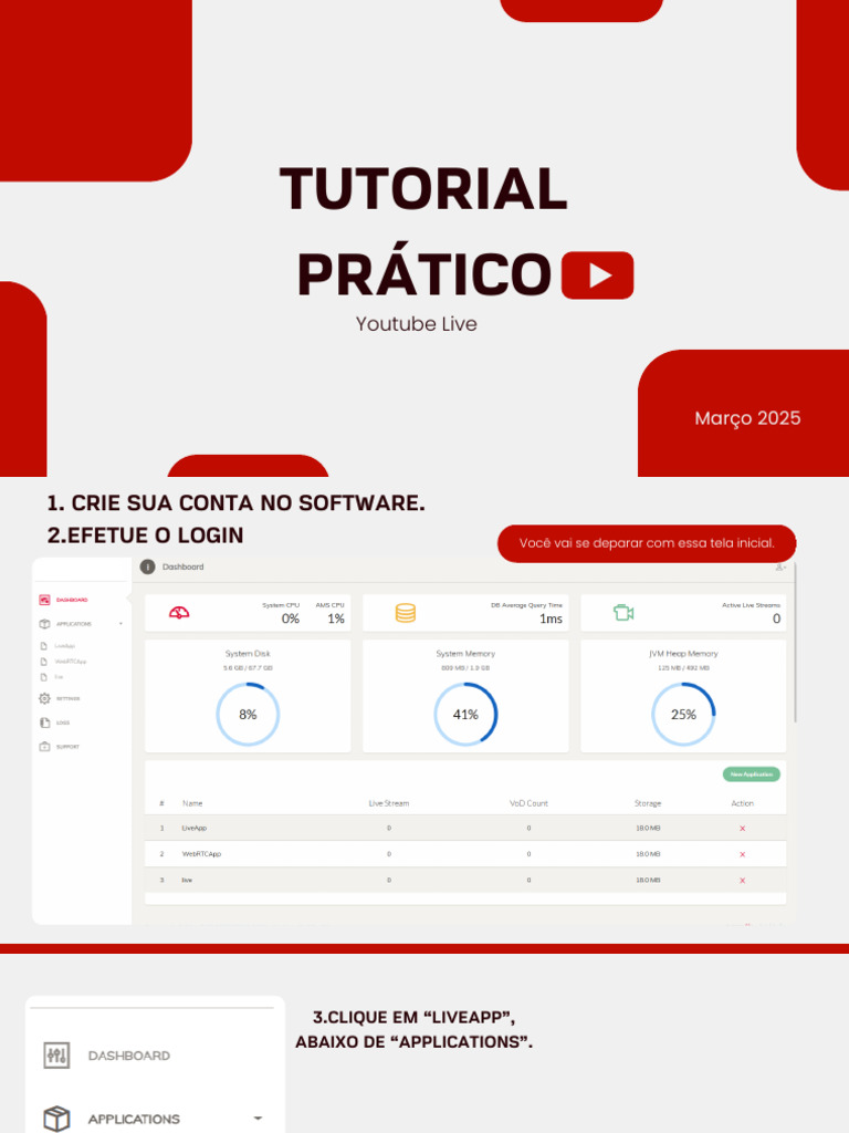 Tutorial Prático Para Lives | PDF