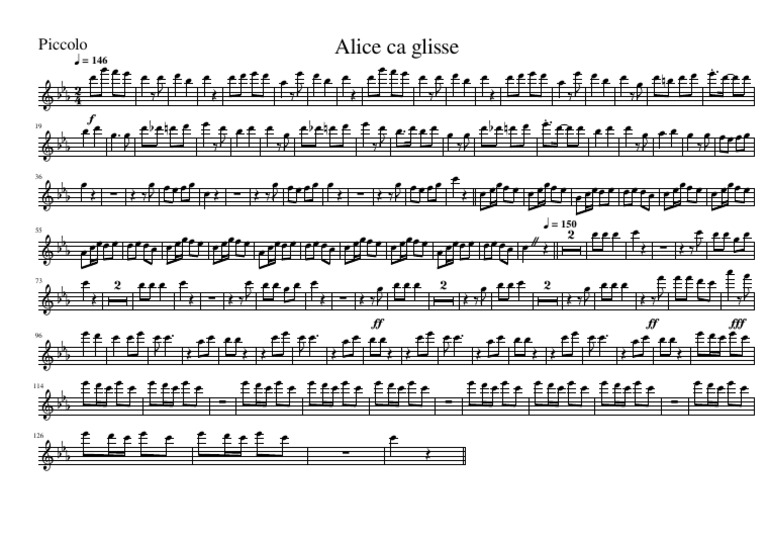 Alice CA Glisse-Piccolo | PDF