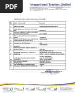 VGM Declaration Form Template | PDF