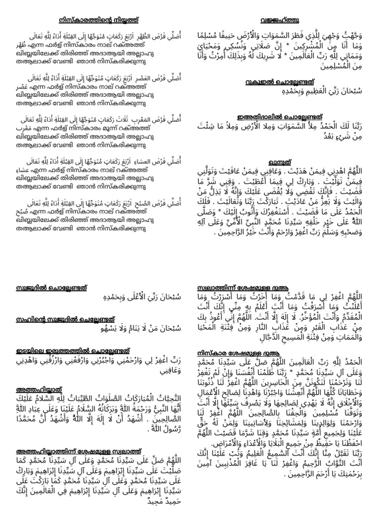 Prayer Adkar | PDF