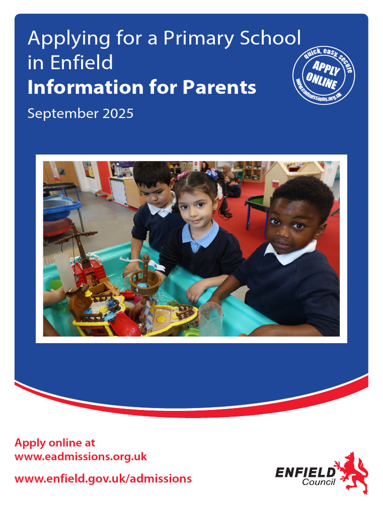 Enfield Primary School Application Guide | PDF