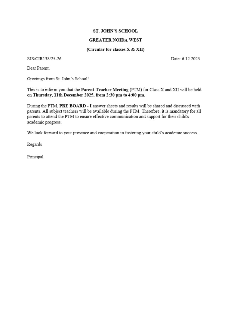 Circular 138 Ptm x & Xii | PDF