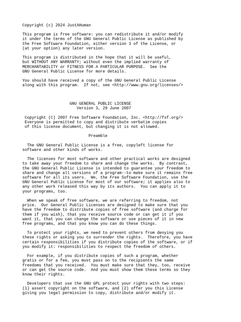 GNU General Public License v3 Overview | PDF | License | Free Software