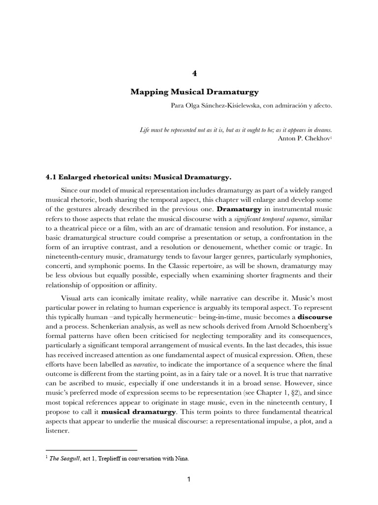 4 Mapping Musical Dramaturgy | PDF | Narrative | Hermeneutics