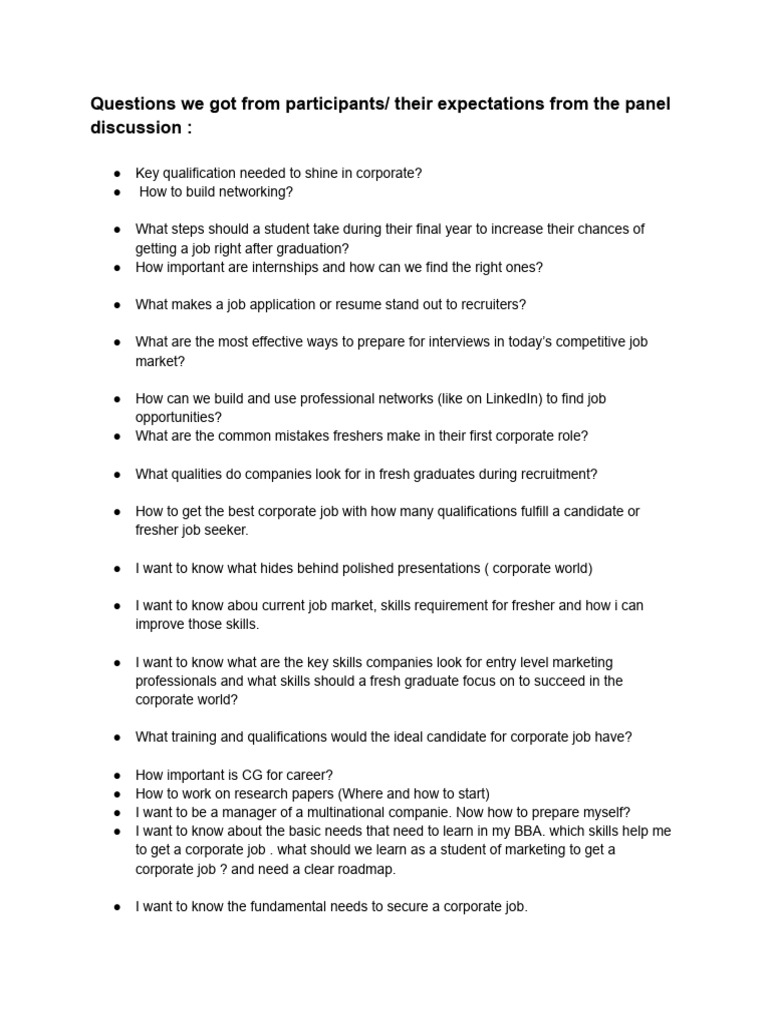 Corporate Career Guidance for Students | PDF | Recruitment