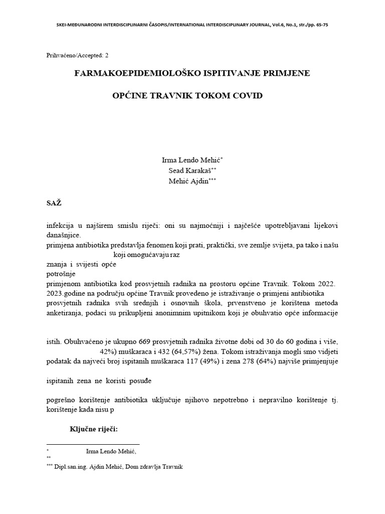 FZSV - RAD ZA CASOPIS - Korekcija | PDF