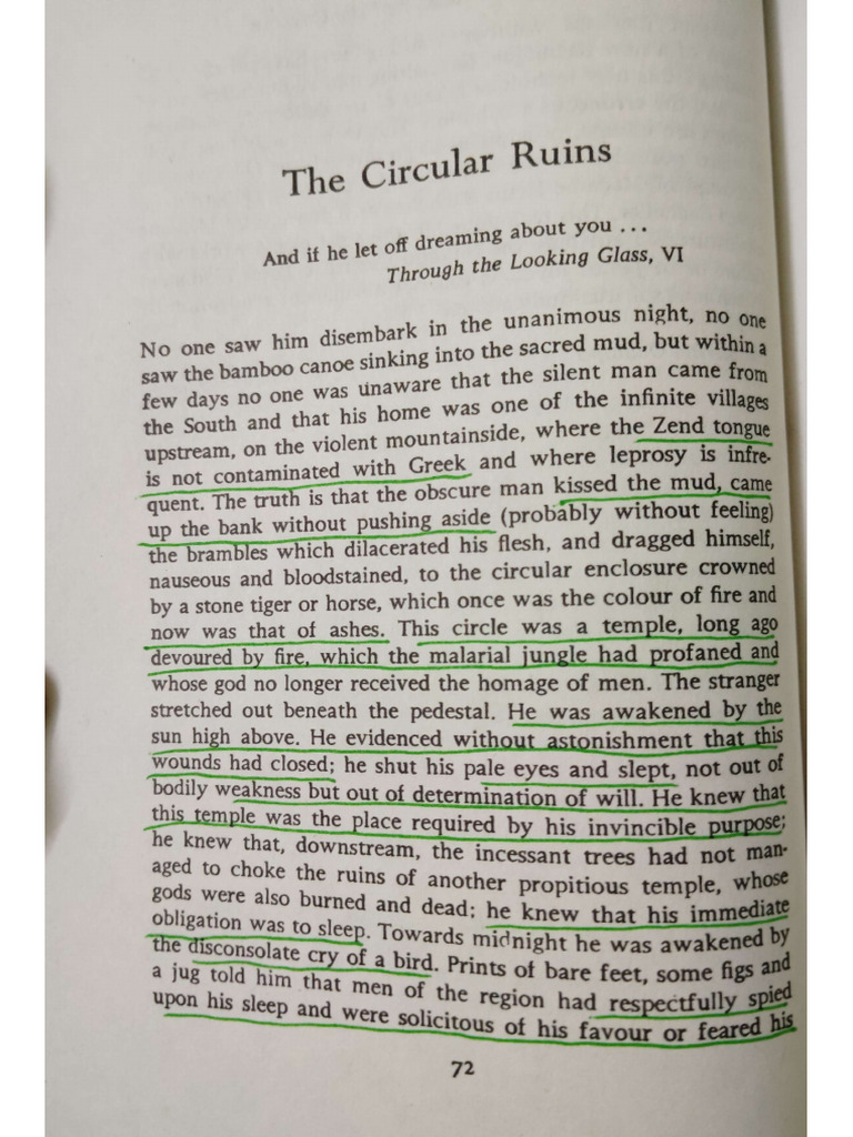 The Circular Ruins | PDF