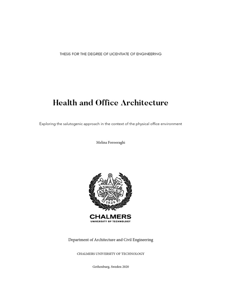 21) Health and Office Architecture | PDF