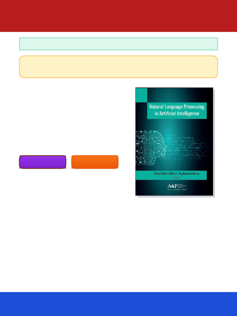 Natural Language Processing in Artificial Intelligence 1st Edition ...