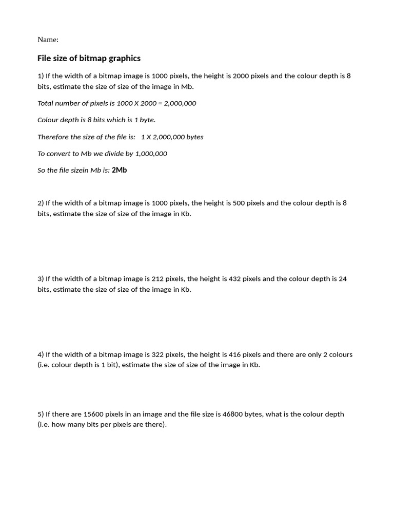 3-FileSizeQuizQuestions | PDF