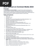 Contrast Media Safety Guidelines 2025 | PDF | Medical Specialties ...