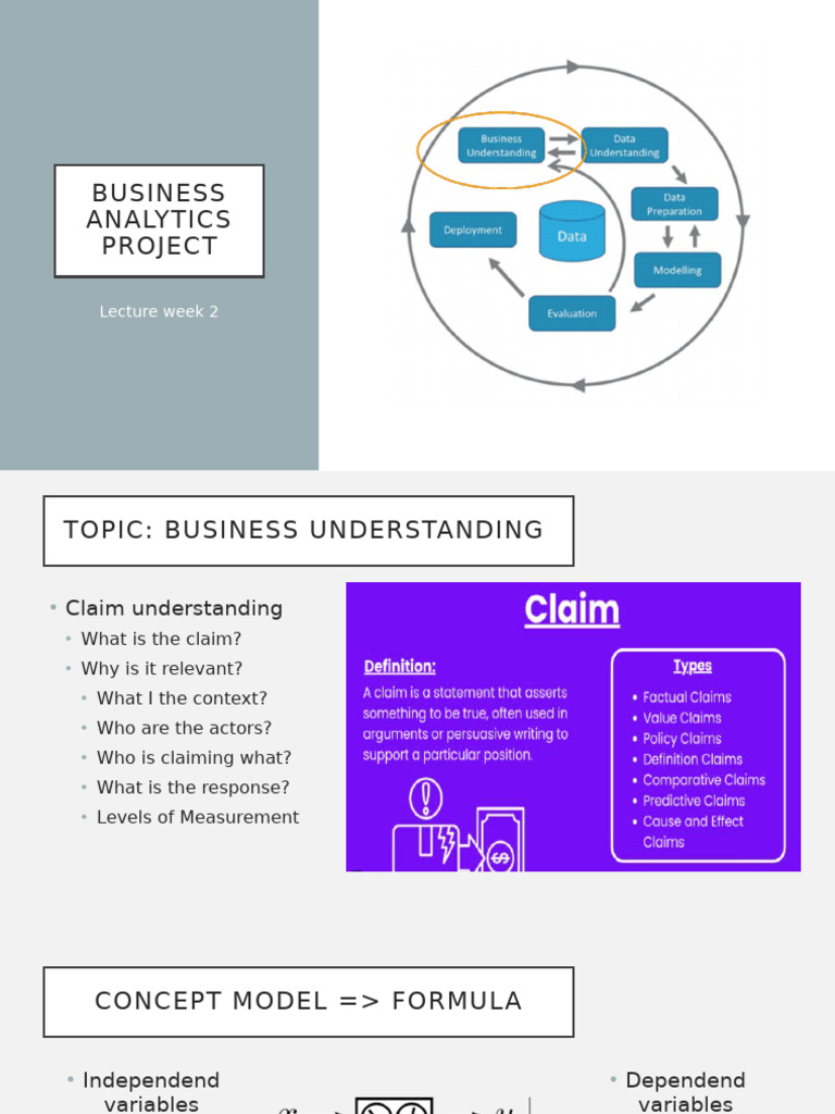 Lecture Week 2 Data Understanding | PDF | Categorical Variable | Level Of Measurement