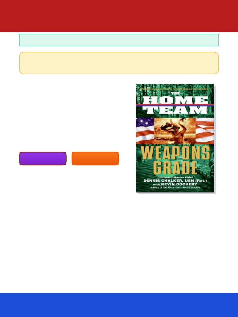 The Home Team Weapons Grade Dennis Chalker Ebook Complete Online ...