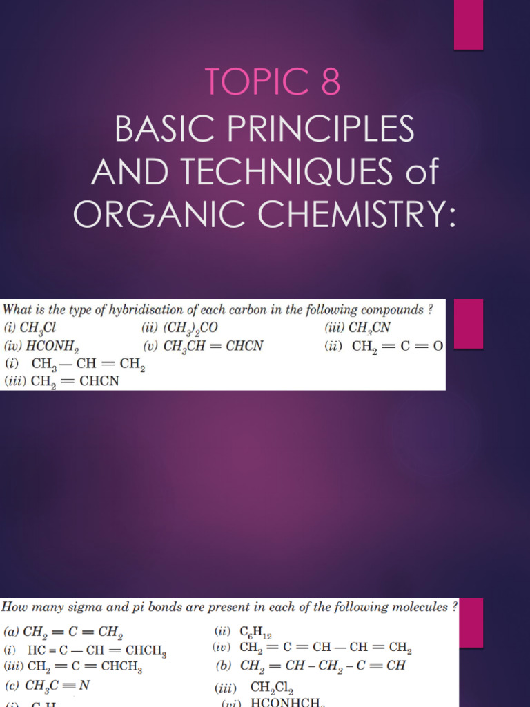 Basic Principles and Techniques Practice | PDF