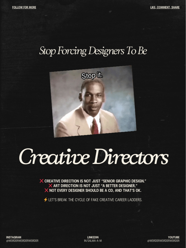 Stop Confusing Creative Direction With Graphic Design 101 1738898749 | PDF