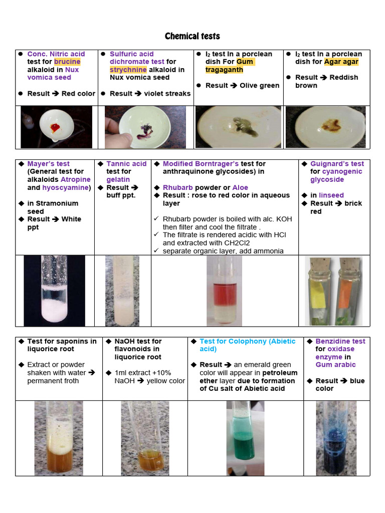 Chemical Tests - 251204 - 160345 | PDF