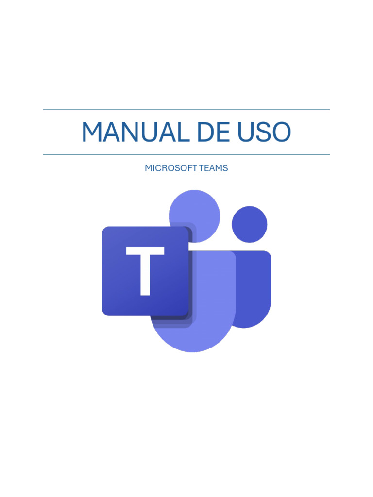 Manual de Uso de Microsoft Teams | PDF | Chat en linea | Microsoft