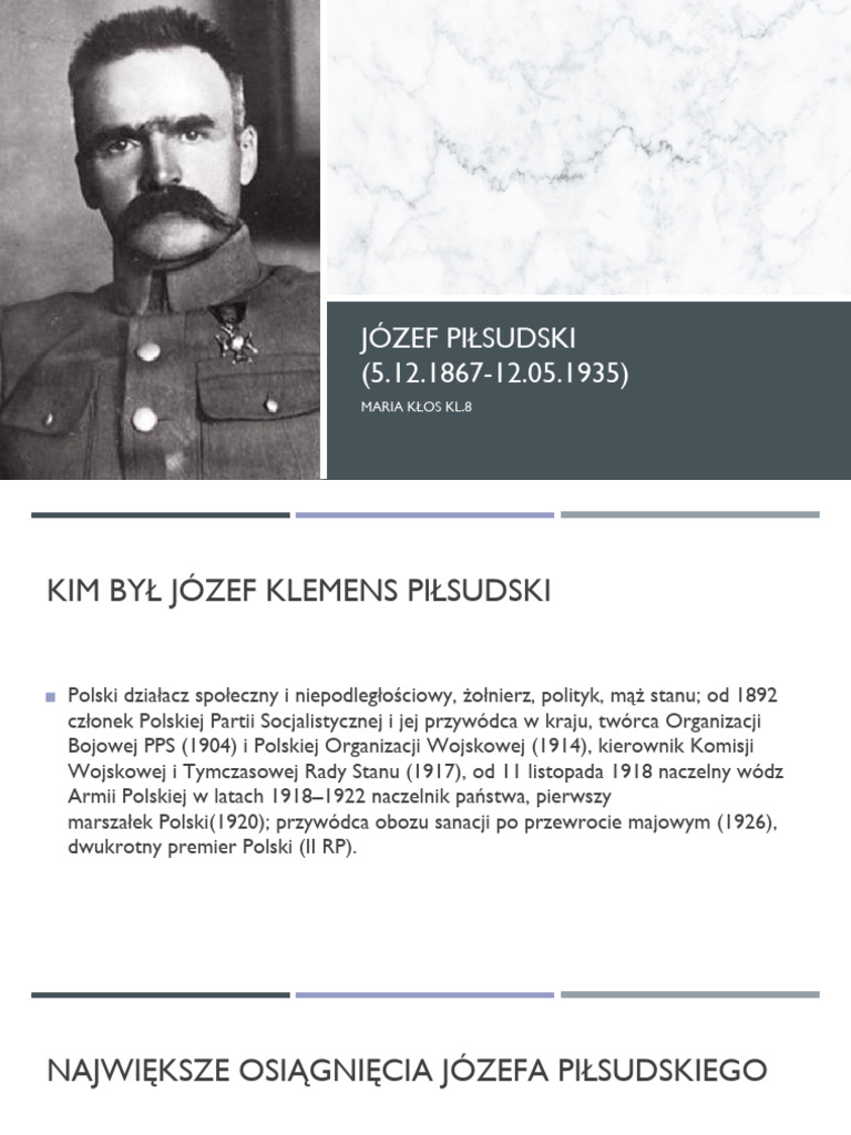 Jozef Pilsudski | PDF