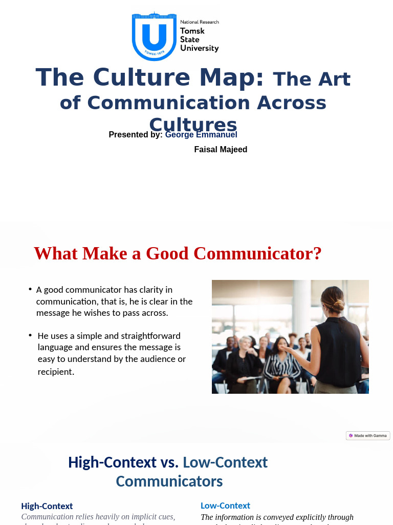 Communicating Across Cultures: Strategies | PDF | Communication ...