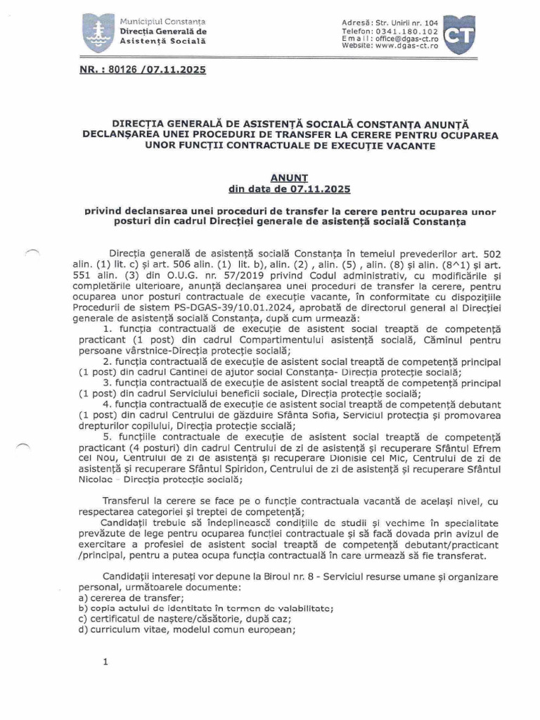 Anunt | PDF